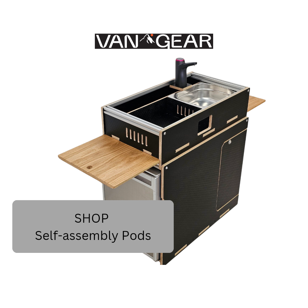 Self-assembly campervan pods by Vangear. - Vangear-EU